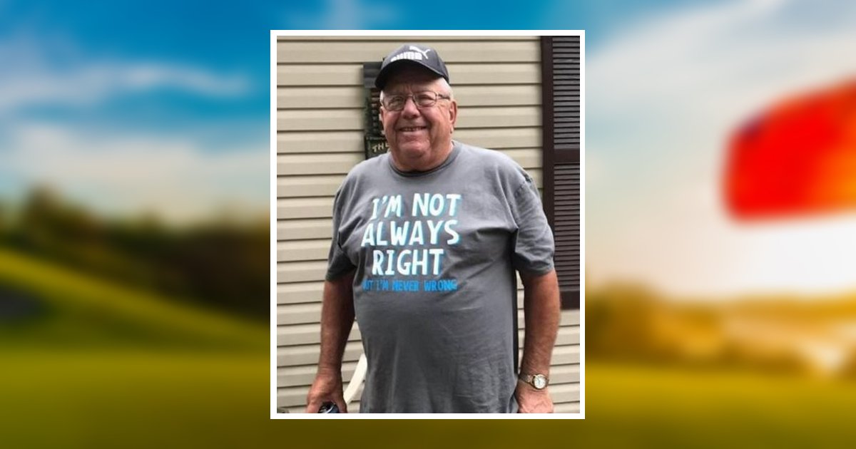 Kenneth Earl De Goey Obituary October 1, 2024 - Wichmann Funeral Homes