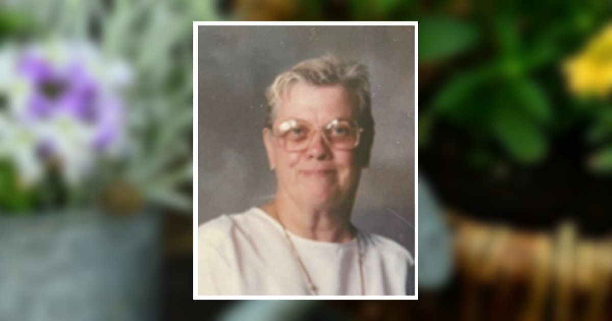 Gladys Sigrid Driscoll Obituary March 18, 2024 - Kosary Funeral Home