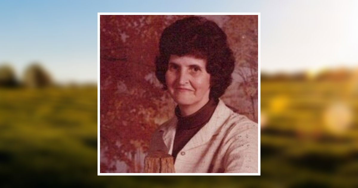 Mary Ann Thacker Obituary July 6, 2022 - Lucas & Son Funeral Home