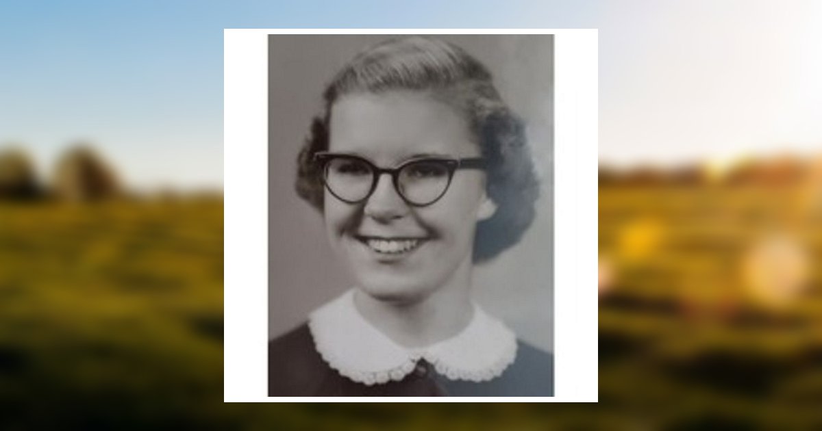 Barbara Huddleston Mathias Obituary September 8, 2023 - Miller & Van ...