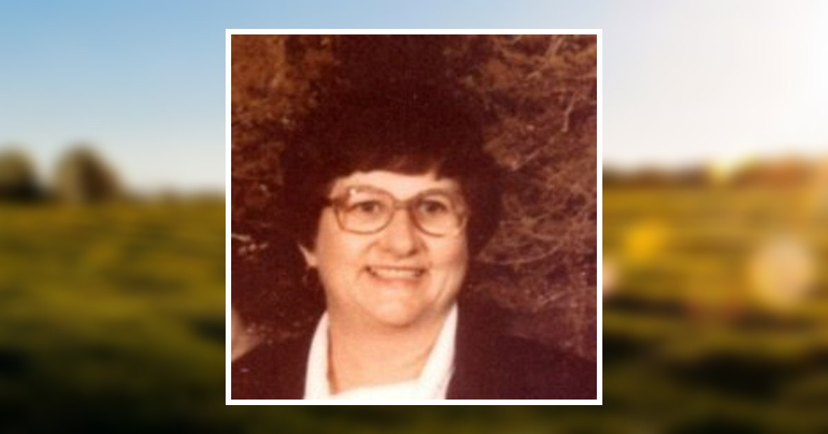Betty Ruth Miller Obituary 2013 - Mahn Family Funeral and Cremation ...