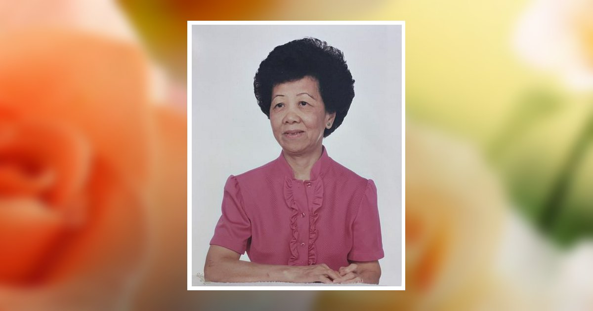 Mee Fong Wong Gee Obituary January 7, 2023 - E.P. Compean Funeral Directors