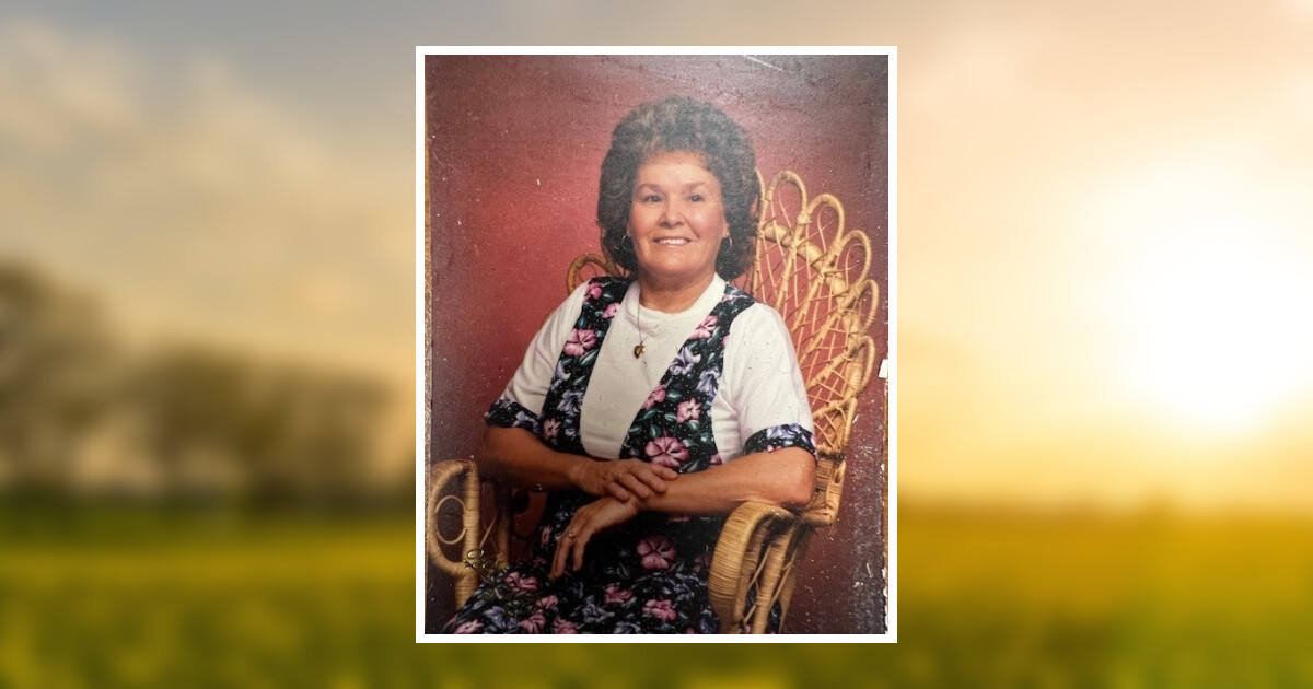 Ima Jewell Faught Obituary May 29, 2024 - Glenn Funeral Home and Crematory