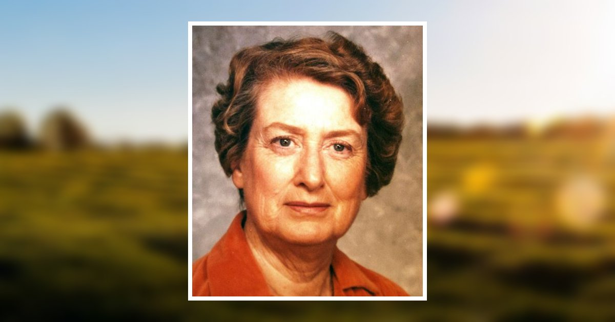 Margaret Firth-Eagland Scott Obituary February 5, 2017 - Memory Gardens ...