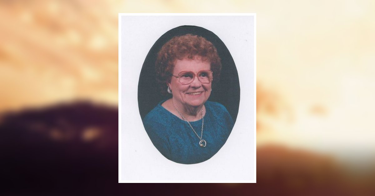 Gertrude Jeanette (Jean) Smith Obituary September 29, 2024 - Sunset ...
