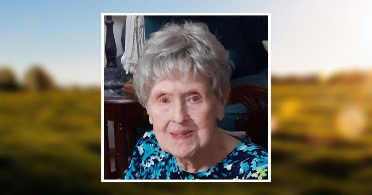 Ruth Eunice Hopson Obituary December 6, 2024 - Vandenberg Funeral Homes