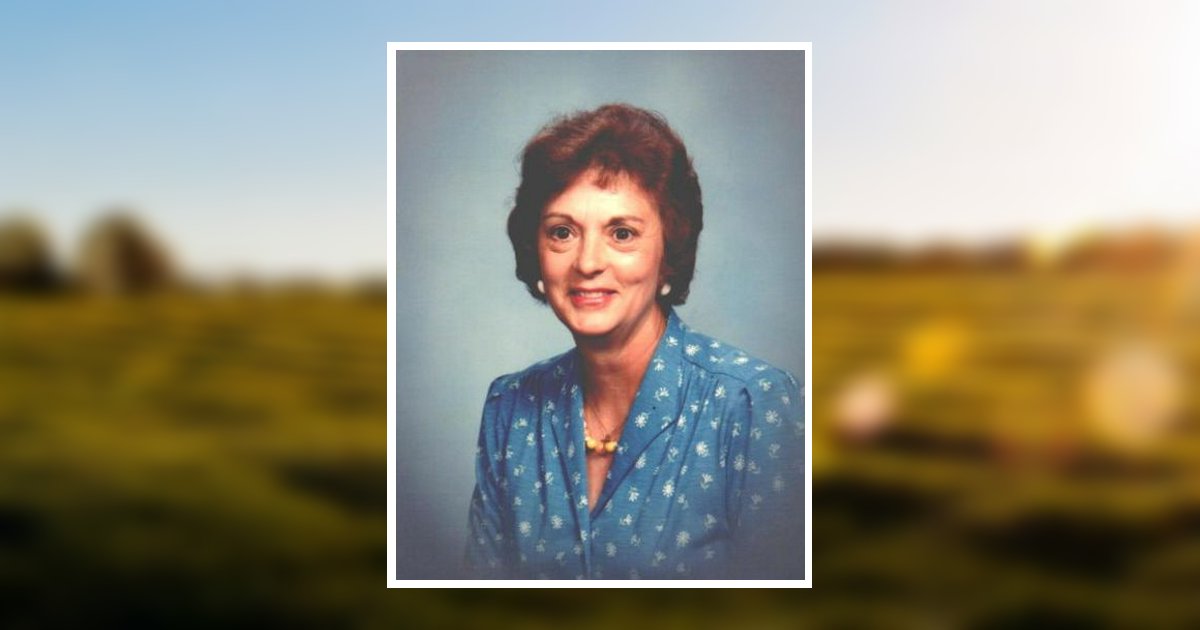 Jane Mack Obituary August 12, 2019 - Gasch's Funeral Home, P.A.
