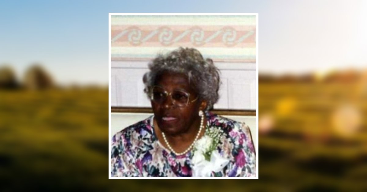 Mable Brown Obituary January 26, 2009 - McComas Family Funeral Homes