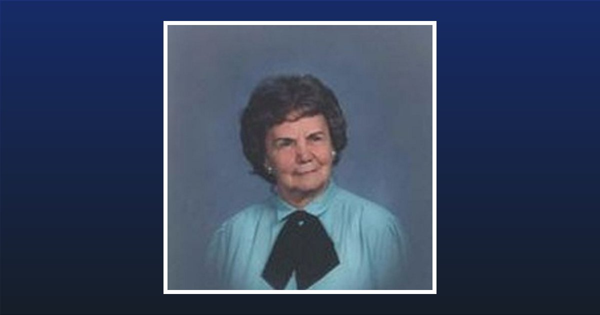 Winifred M Hardie Obituary February 18, 2011 - Humes Funeral Home