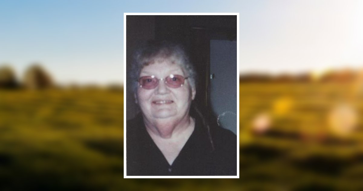 Wigaard, Sonya Jean Obituary February 27, 2012 - Eversole Mortuary