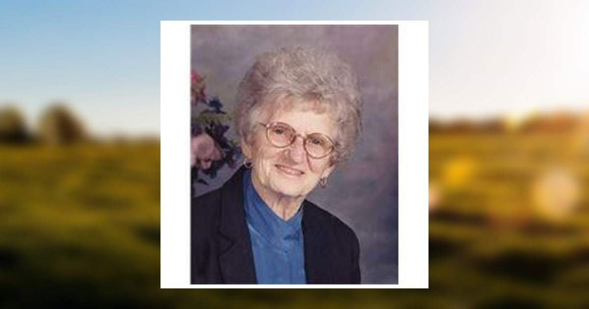 Lydia Schock Obituary September 1, 2012 - Buehler-Larson Funeral and ...