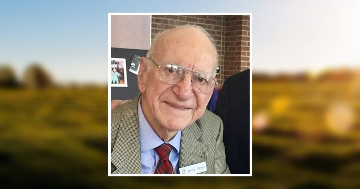 Jerry Greer Obituary March 21, 2021 - TP White & Sons Funeral Home