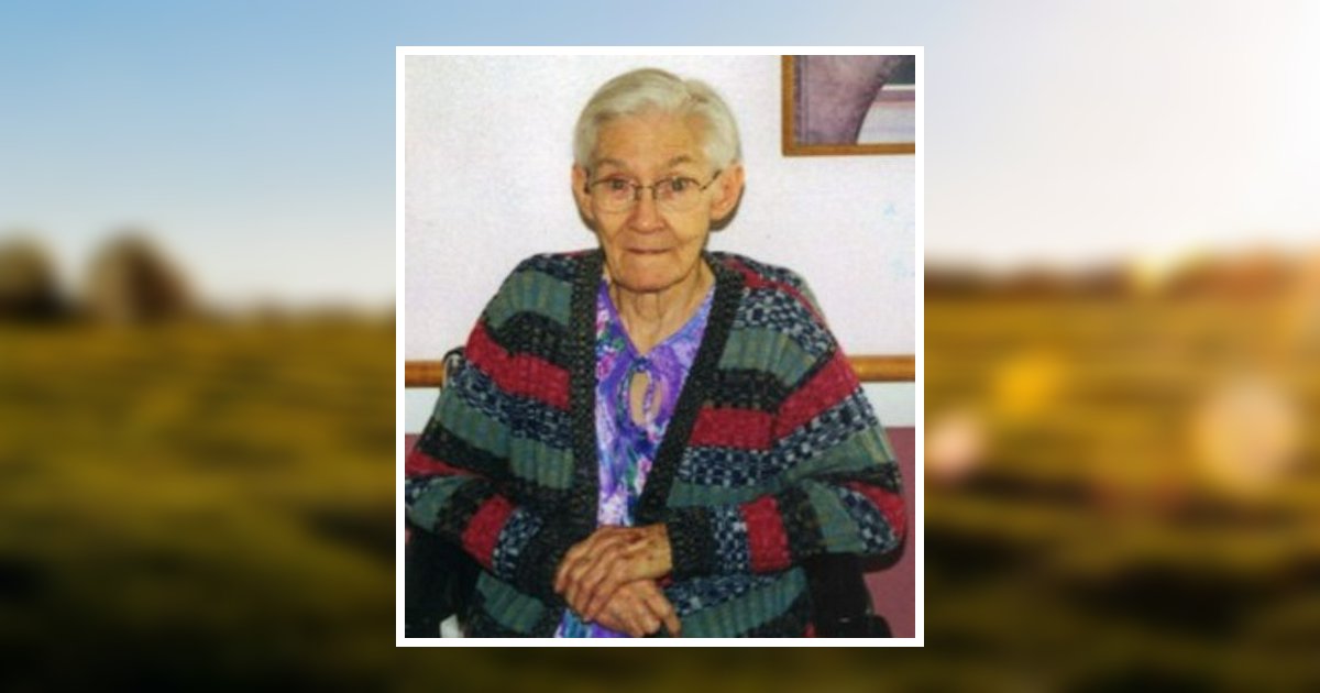 Edith Cook Obituary January 29, 2008 - Sunset Memorial Gardens ...