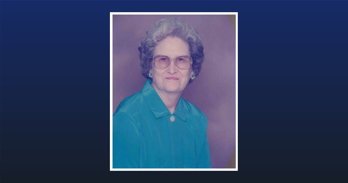 Margaret Cook Mathis Obituary May 4, 2024 - Colquitt Funeral Home