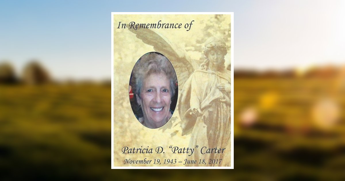 Patricia Darlene Carter Obituary June 18, 2017 - Fitzpatrick Funeral Home