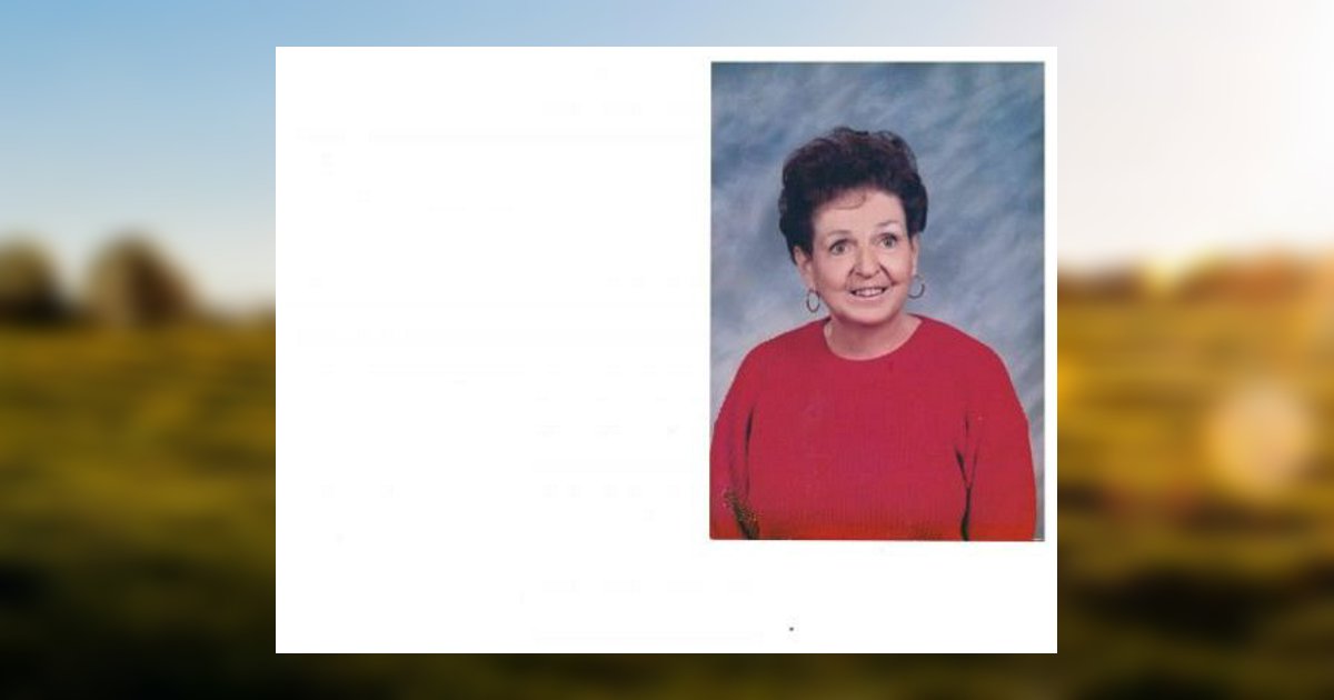 Judith Reuter Obituary December 25, 2013 - Cress Funeral and Cremation ...