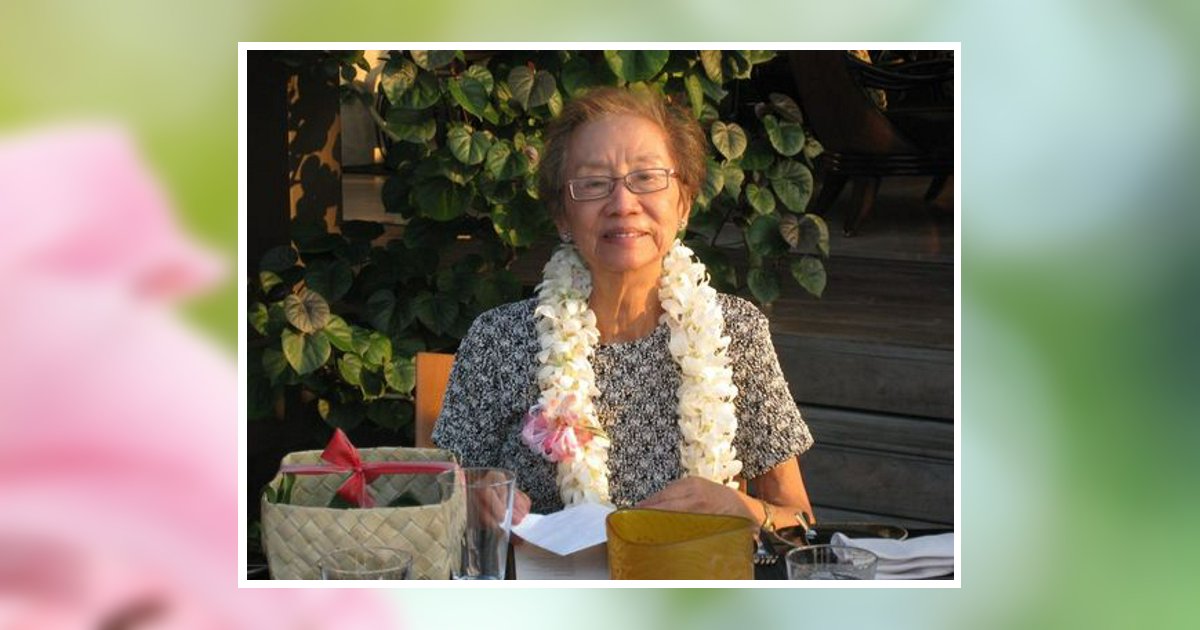 Dorothy Yu Hwang Obituary July 26, 2019 - Forest Lawn