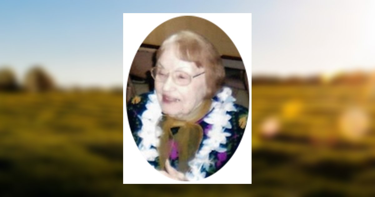 Mavis Barker Obituary June 21, 2015 - Luginbuel Funeral Home