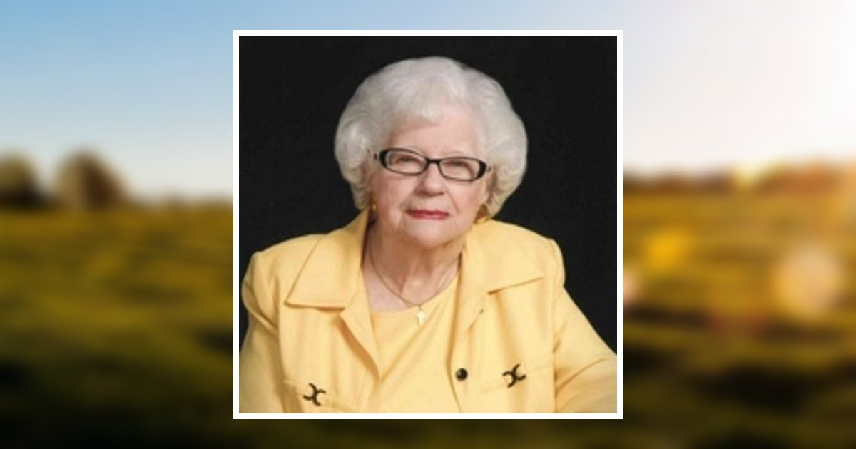 Virginia Rountree Smith Obituary December 10, 2023 - Miller & Van ...