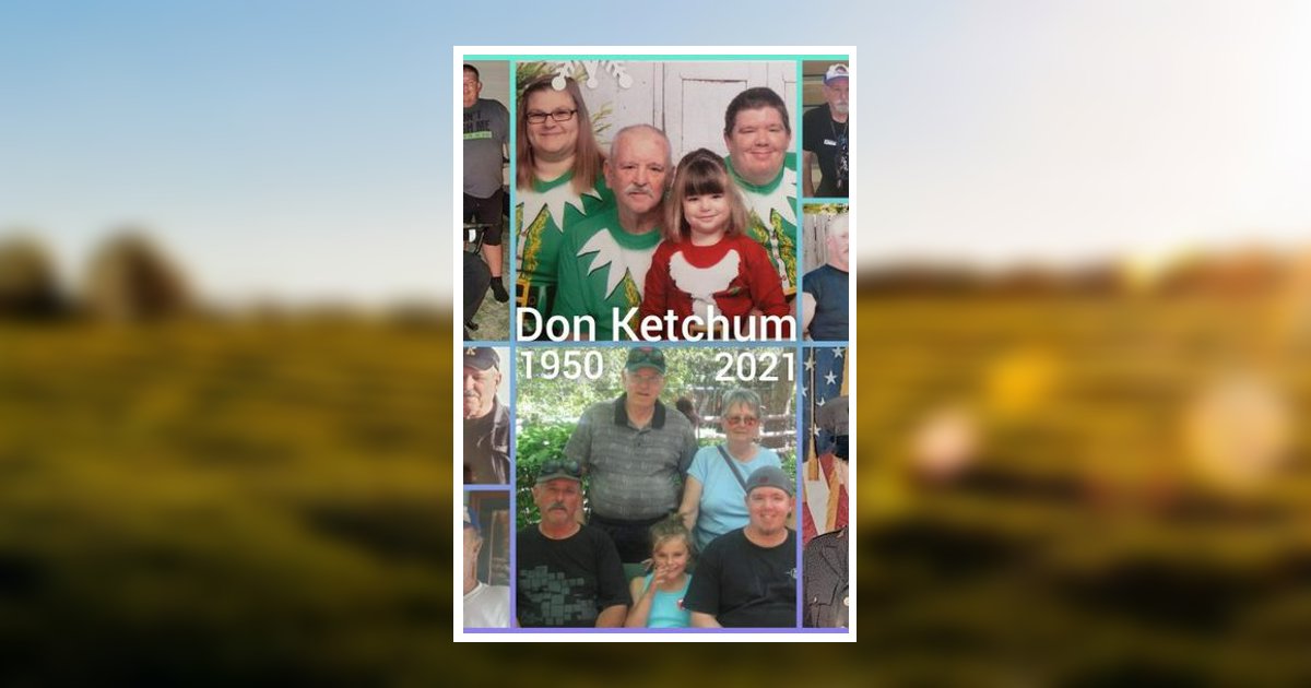 Donald Harvey Ketchum Obituary January 21, 2021 - Bowman Funeral Directors