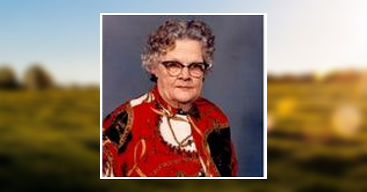 Isabelle Crosby Obituary October 27, 2008 - Hahn-Groeber Funeral ...