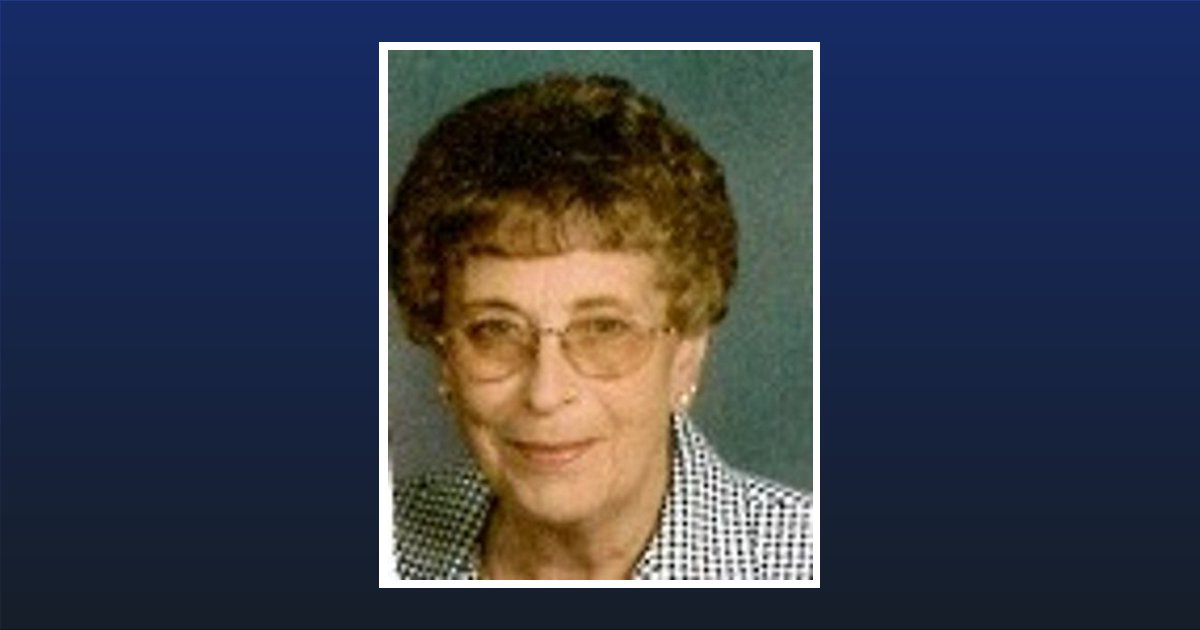 Elvera Matilda Eckert Obituary 2023 - Warner Funeral Home & Crematory