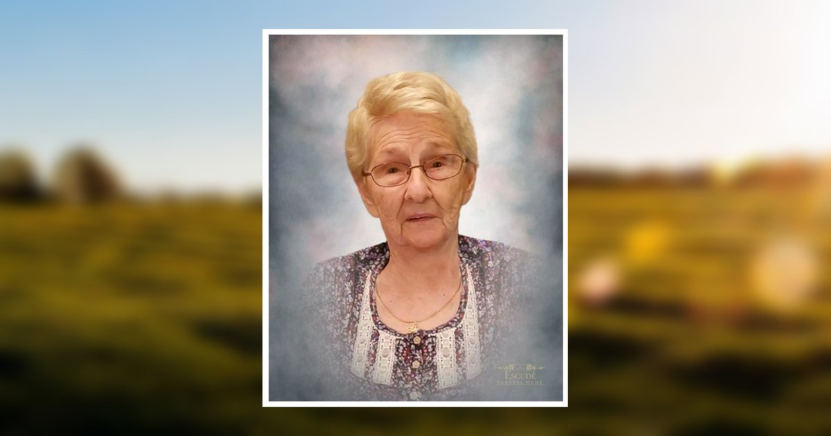 Fredna Lemoine Obituary January 30, 2021 - Escude Funeral Home