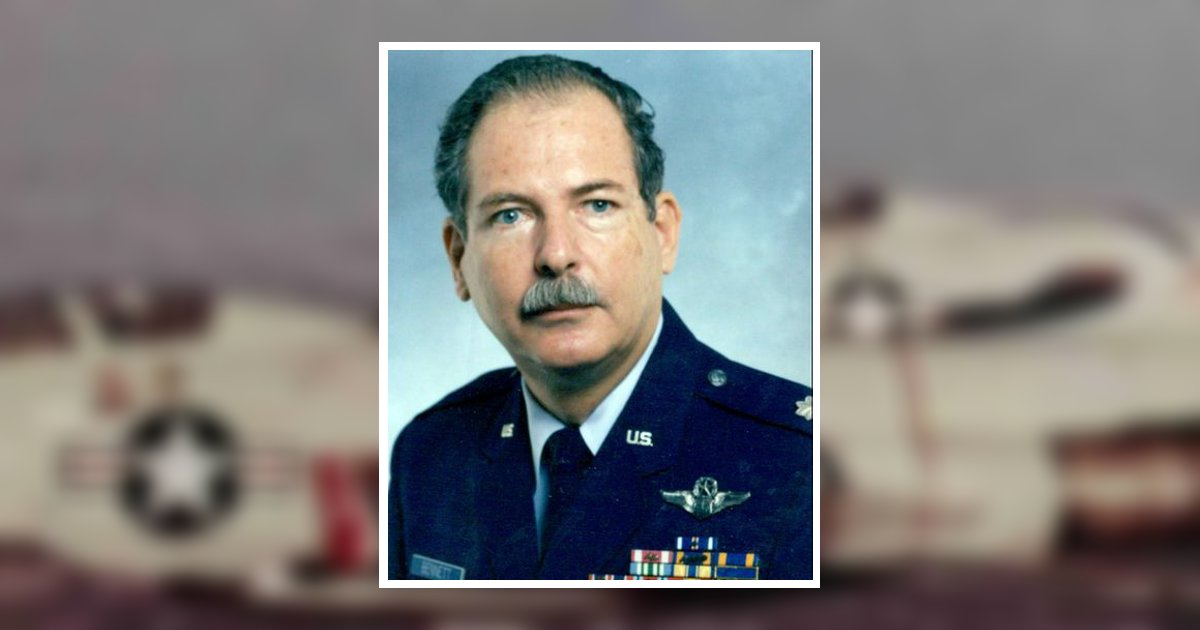 Lt. Col. Cyril "Tex" Bennett Obituary December 2, 2024 - Mulhearn ...