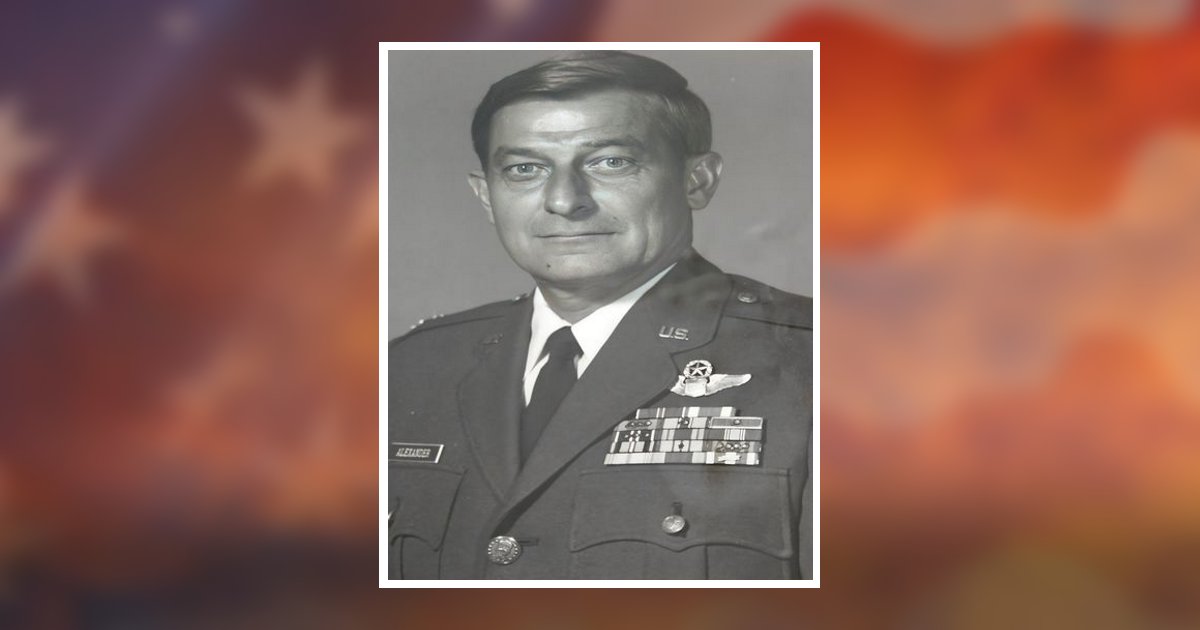 Colonel (Ret) James W. Alexander Obituary July 15, 2024 - The Hamil ...