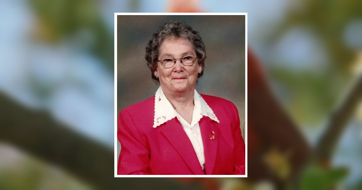 Alma Doreen Holinshead (Young) Obituary February 3, 2024 - Billingsley ...