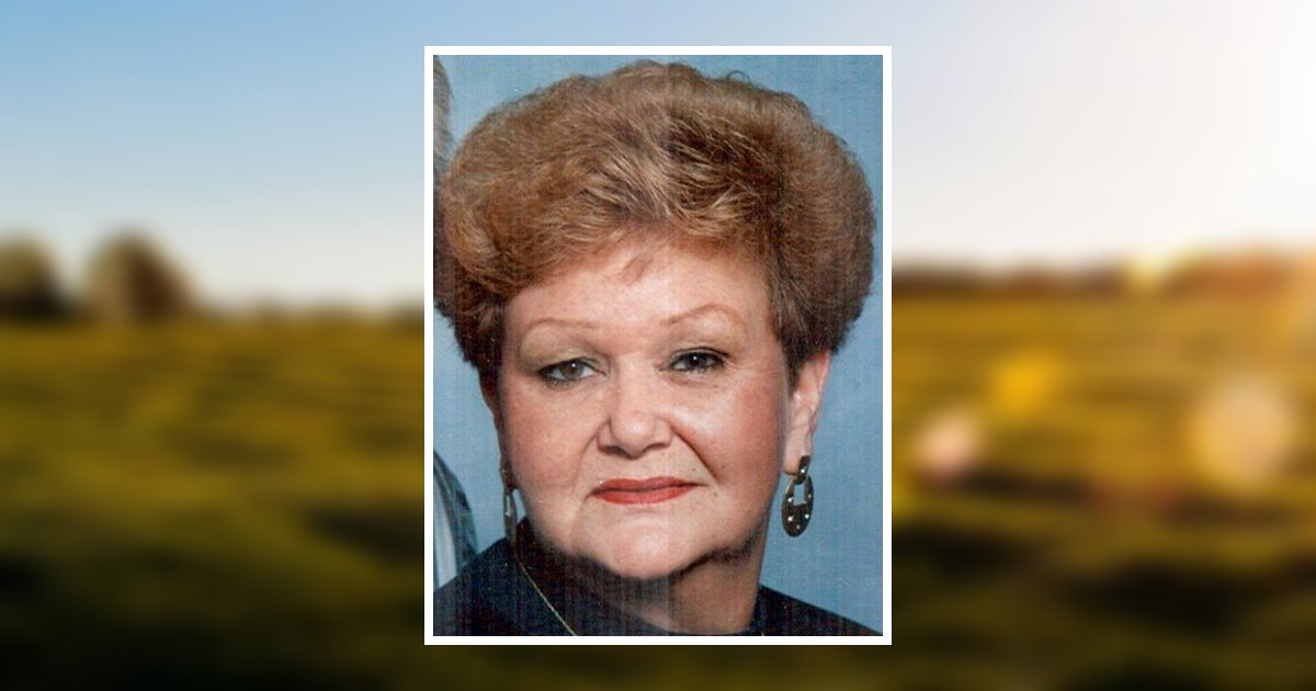 Mrs. Patsy Lane Hooker Smith Obituary January 9, 2016 - Moody Funeral ...