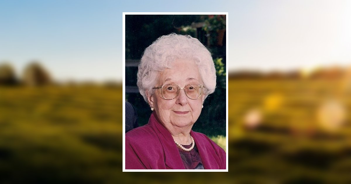 Beryl Esther Moser Obituary January 1, 2011 - Warner Funeral Home & Crematory