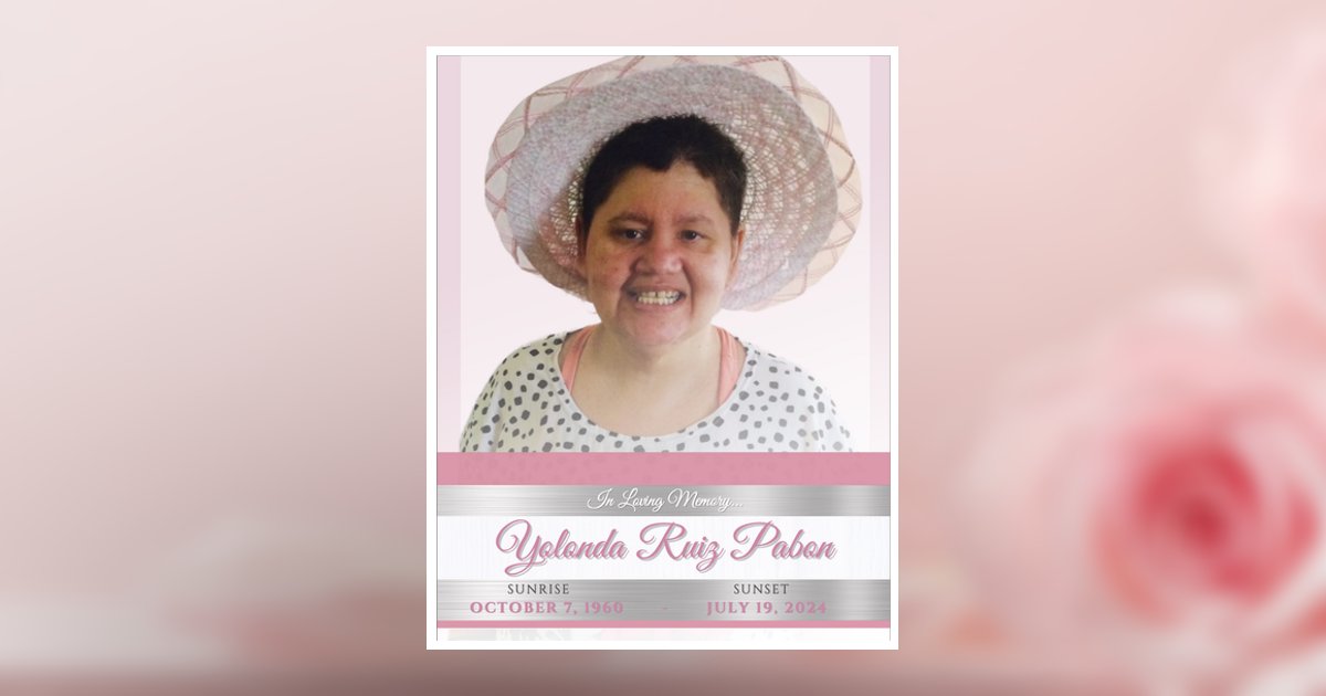 Yolanda Ruiz Pabon Obituary July 19, 2024 - Floyd A. Williams Funeral ...