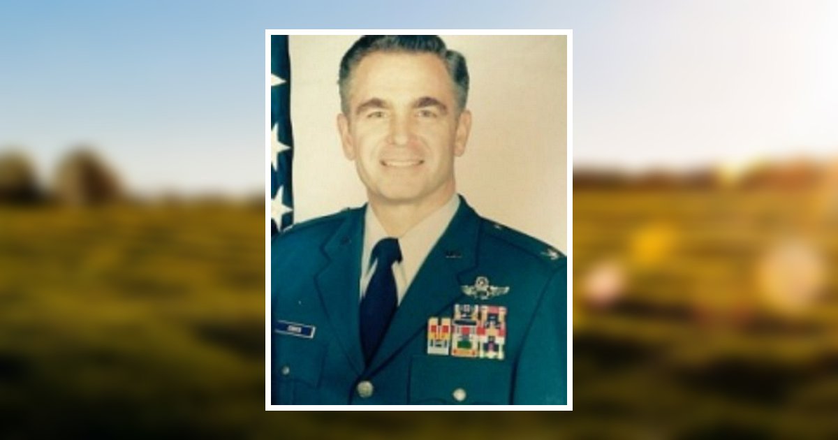 Marcus Usaf Retired Colonel Cooper, Jr. Obituary January 4, 2015 ...