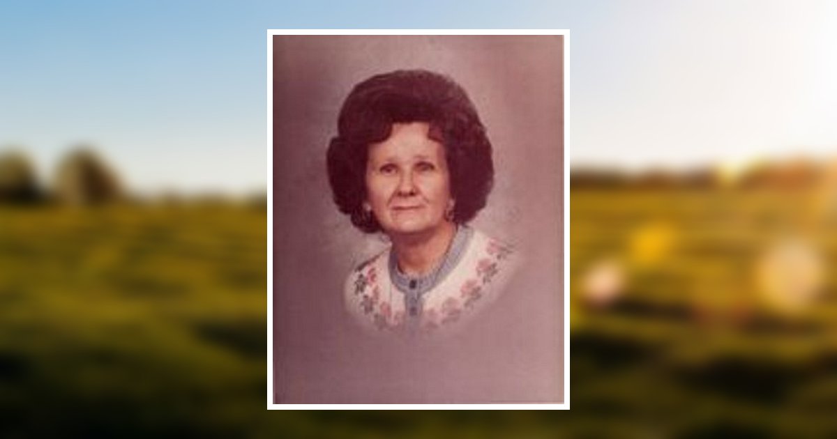 Mary Robb Obituary 2010 - Jordan Funeral Group