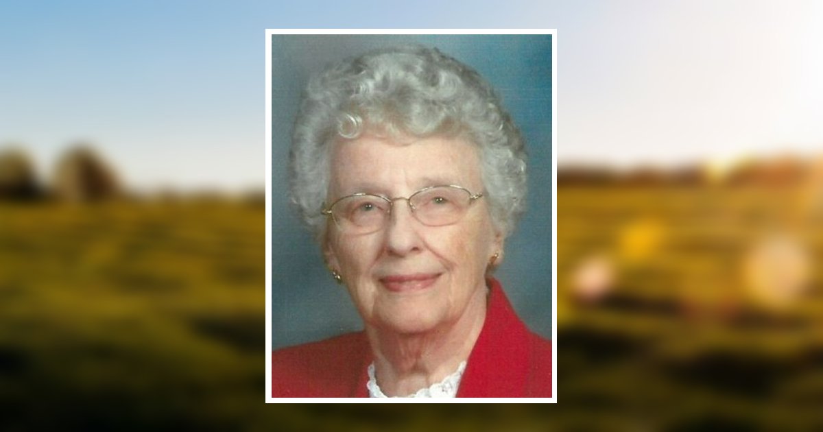 Beatrice Froebe Obituary December 8, 2019 - Eichholtz & Daring Funeral Homes