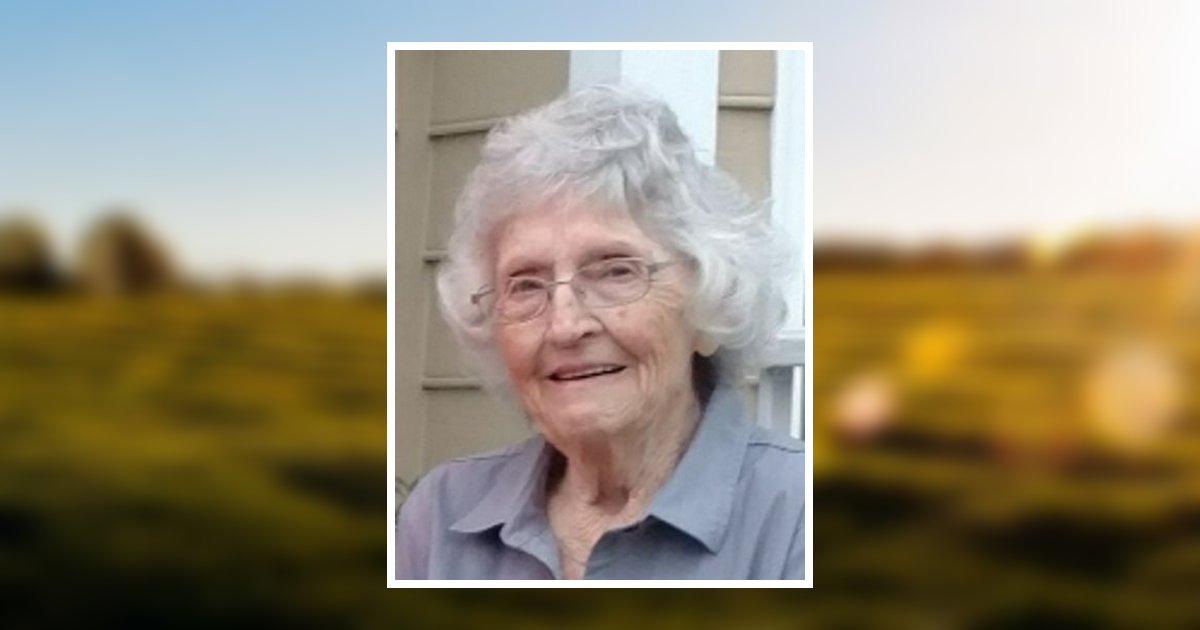 Alice Burrell Wallen Eckenrod Obituary 2020 - Anders Rice Funeral Home ...