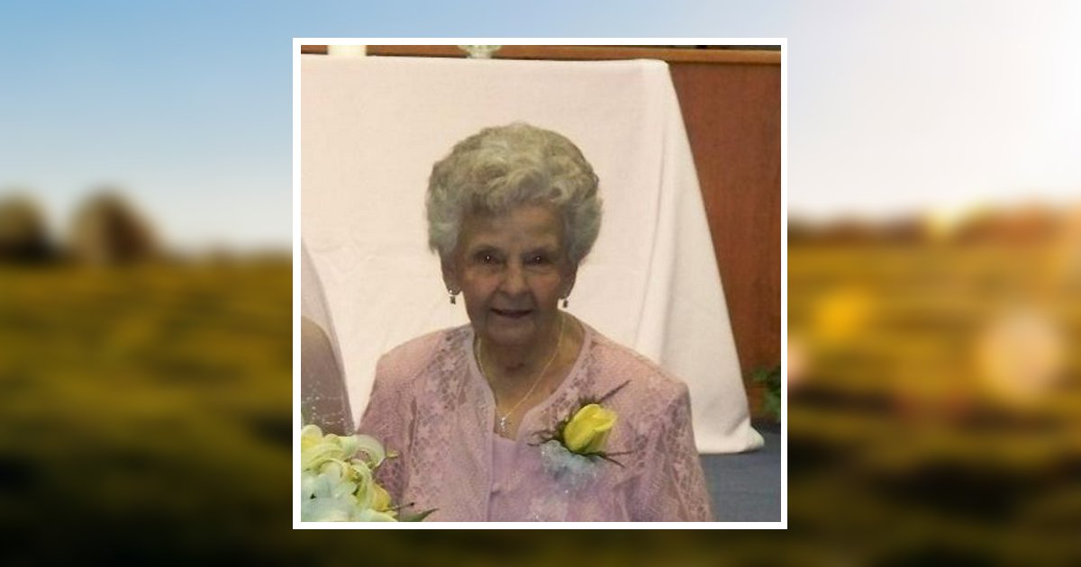Esther Warner Obituary October 6, 2012 - Graumlich Funeral Home
