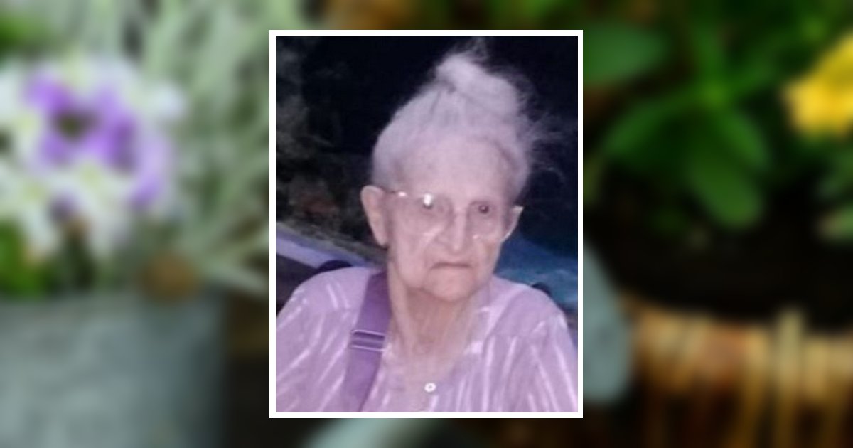 Winnifred May Obituary December 19, 2024 - Peel Funeral Home