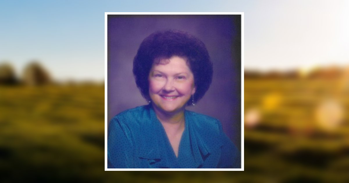 Mary Louise Edmondson Obituary December 19, 2020 - Speaks Chapel
