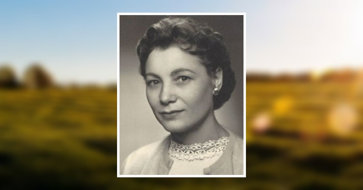 Mathilde Ross Obituary April 8, 2016 - Smith & Heald
