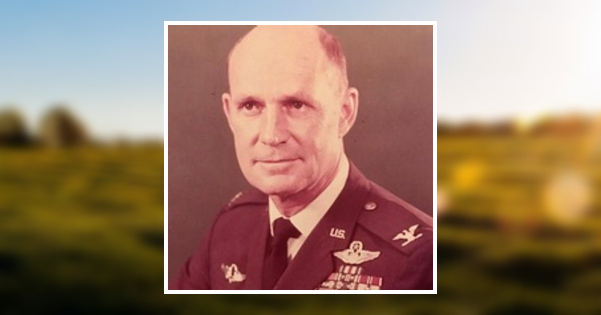 Colonel Harry Holt Moreland Obituary May 2, 2018 - Wolfe-Bayview ...