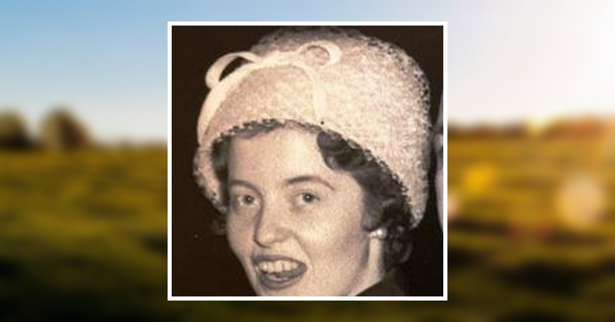 Mary Louise Ruane Obituary May 1, 2018 - Allen Memorial Home