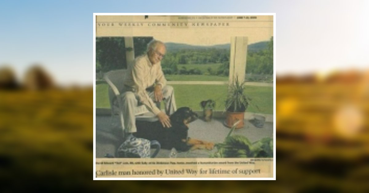 David Edward "Ted" Lutz Obituary May 12, 2013 - Hoffman Funeral Home ...