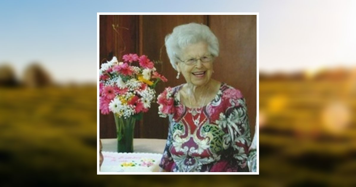 Edna Ruth Cowan Obituary October 2, 2017 - Providence Funeral Home