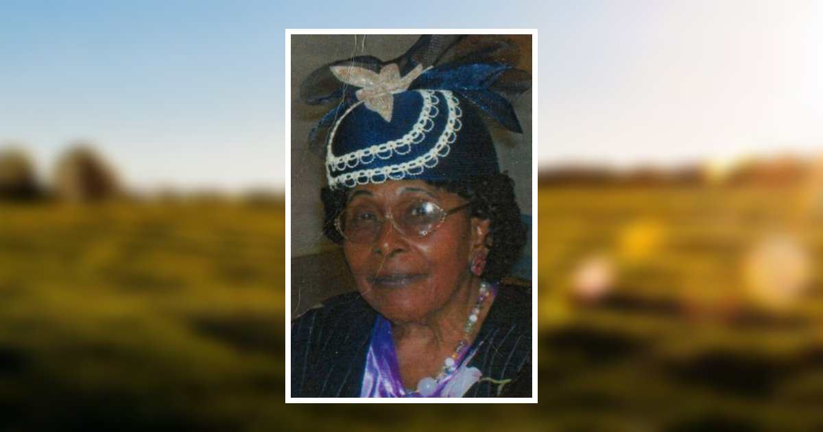 Mrs. Elizabeth Spruill Horner Obituary May 20, 2017 - Manson Mortuary Inc