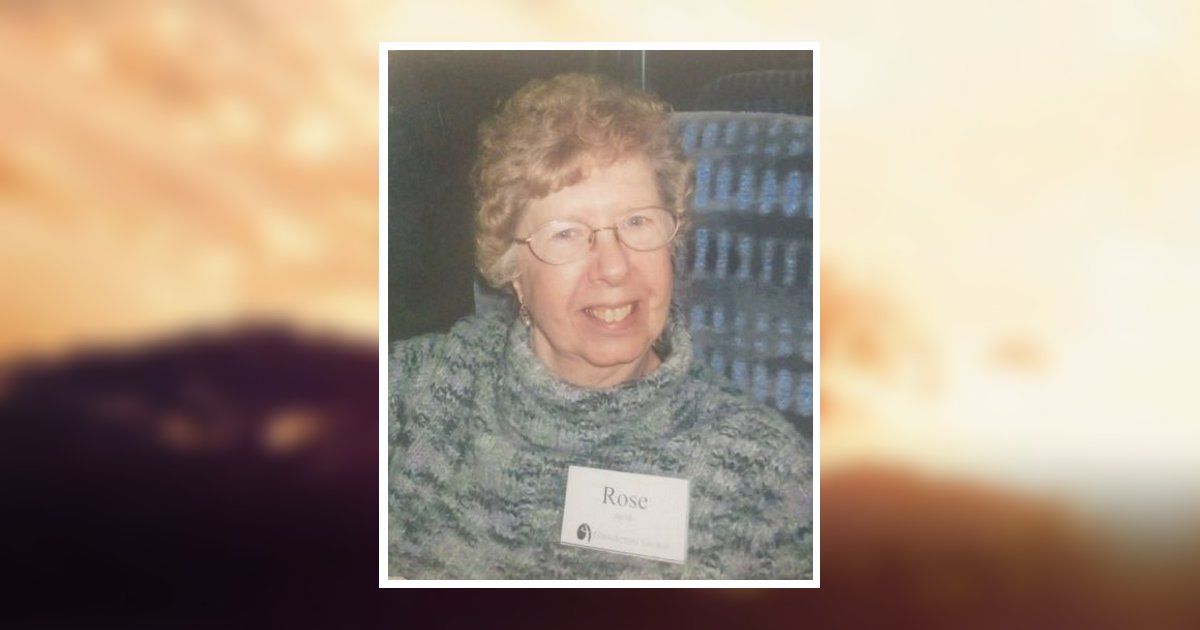 Rose Marie Smith Obituary September 9, 2025 - Hendersonville Memory ...