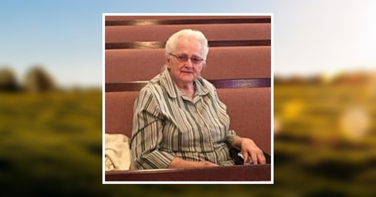 Ruth Chaney Obituary March 27, 2024 - Thompson Funeral Homes ...