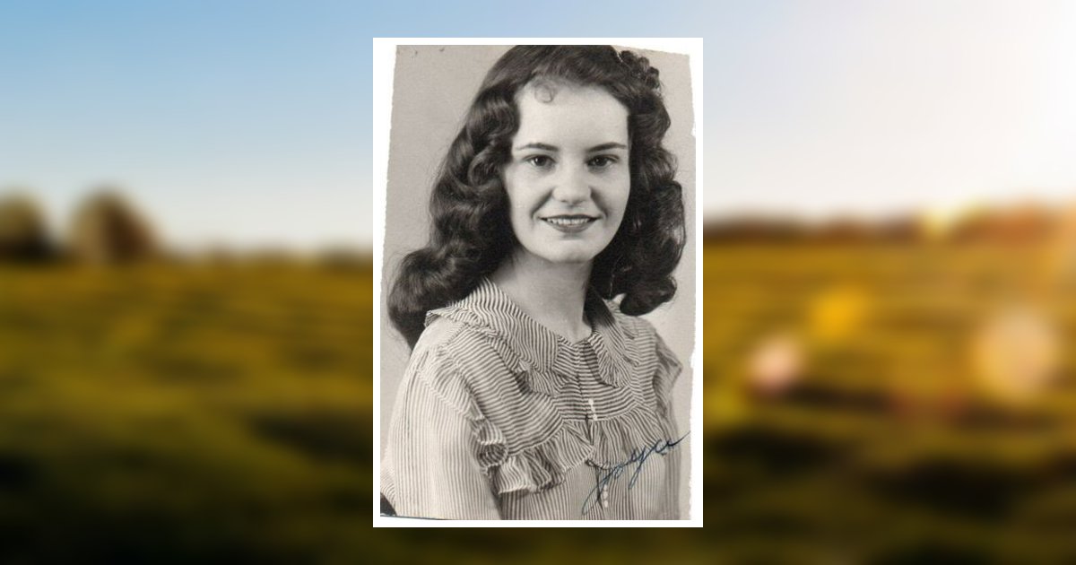 Joyce Bea Dodd Obituary December 14, 2020 - Bradford Lawrence Funeral Home