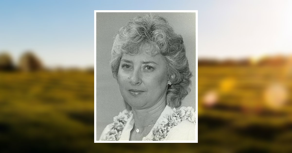 Peggy Jane Holcomb Obituary April 29, 2023 - McCullough Funeral Home